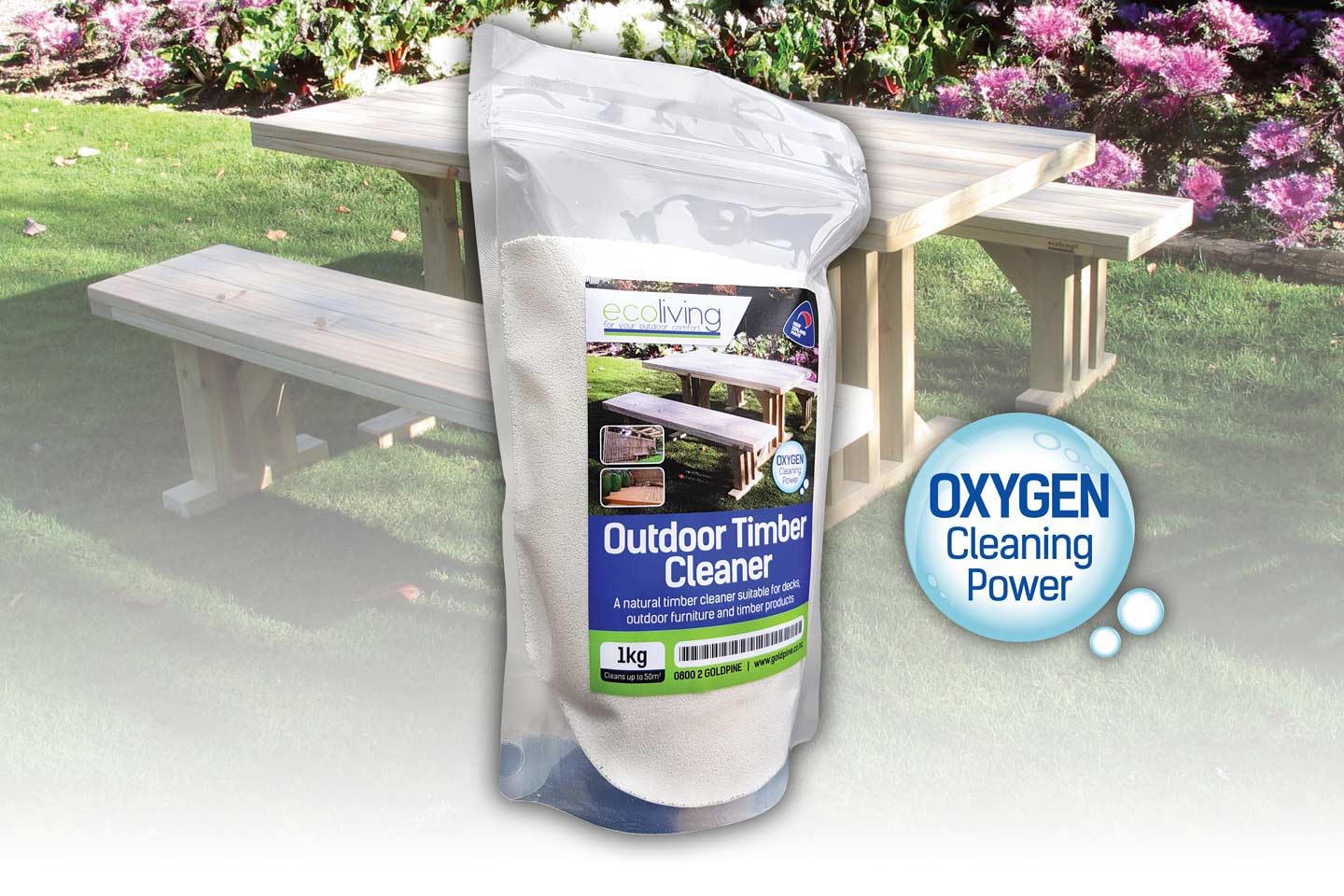Outdoor Timber Cleaner - Goldpine