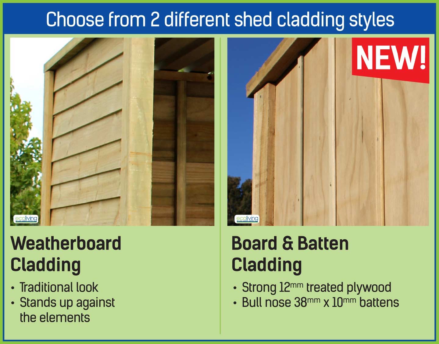 Garden Sheds - Goldpine